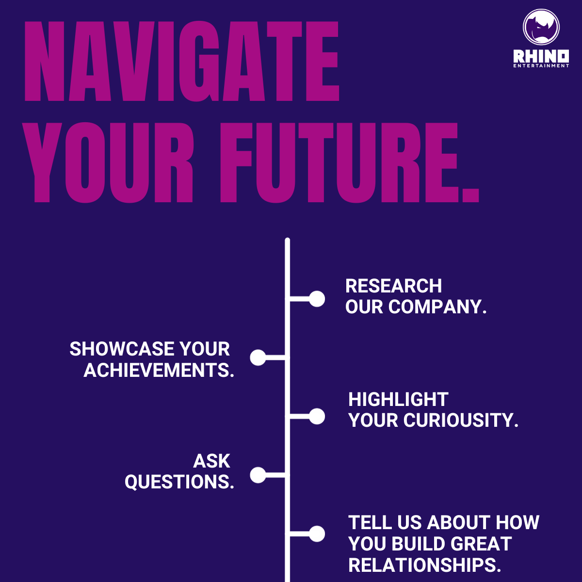 Your Journey with Rhino Entertainment and Our Hiring Process